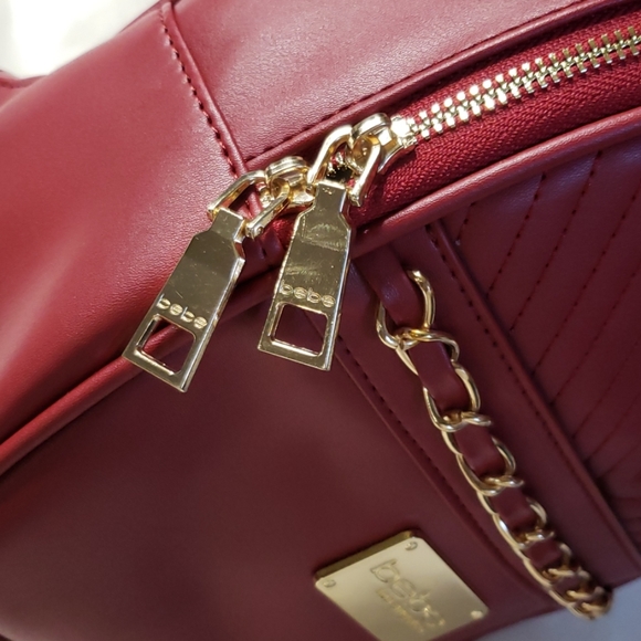 bebe | Bags | Bebe Mini Backpack Red New | Poshmark